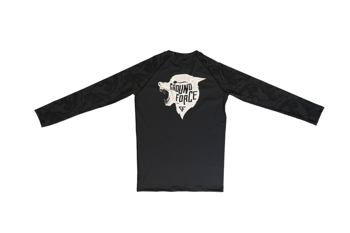 Ground Force Wolf Rashguard — BJJ Fightgear