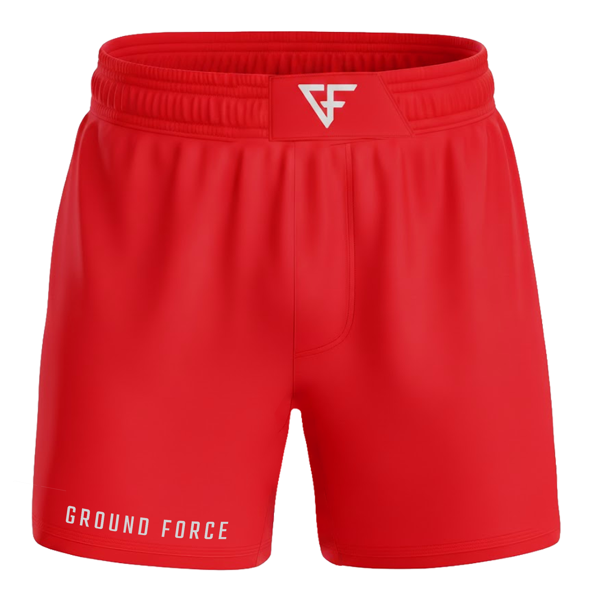 Ground Force Aero Shorts Red — BJJ Fightgear