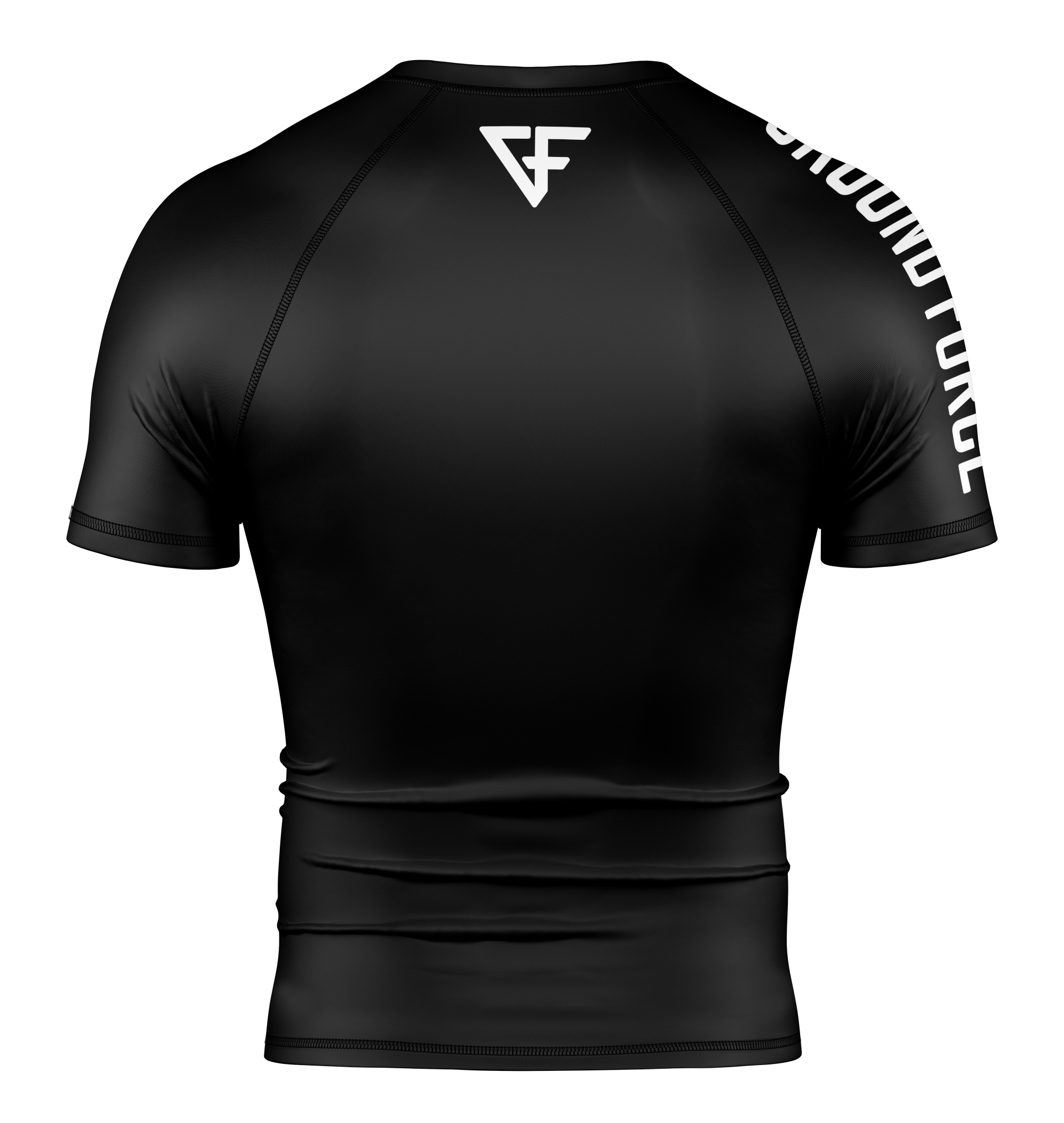 Ground Force Aero Rashguard - Black — BJJ Fightgear