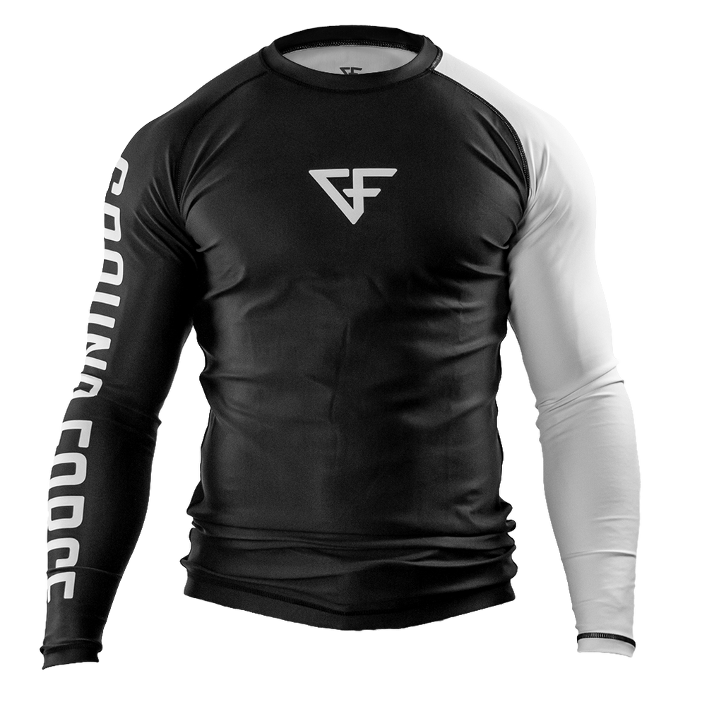Ground Force Rank Rashguard Long Sleeve — BJJ Fightgear